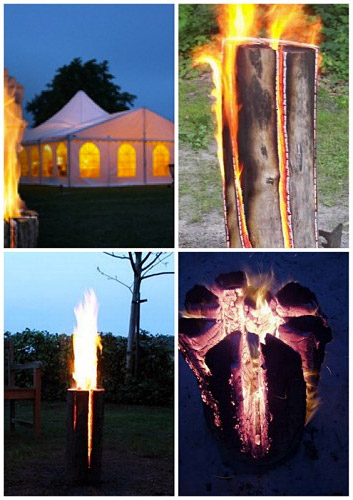 Buy Swedish Fire Torch / Canadian Candle in Cornwall from Cornish Firewood